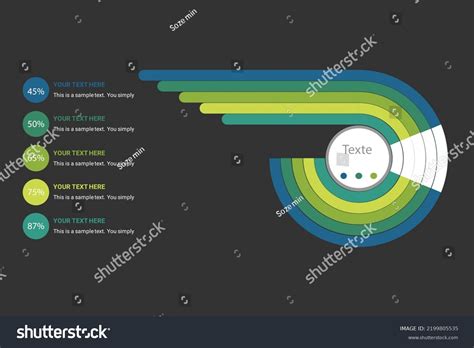 World Map Pie Chart Data Visualization Stock Vector Royalty Free 2199805535 Shutterstock