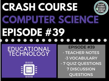 Educational Technology Crash Course Computer Science TPT