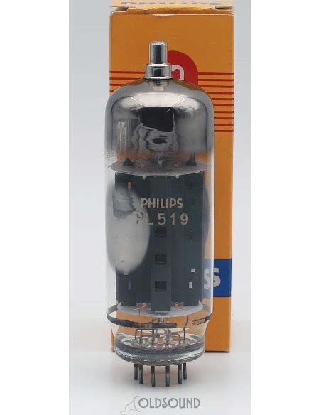 Pl519 Philips Pl509 40kg6a Valve Output Power Tetrode Audio Trasmission