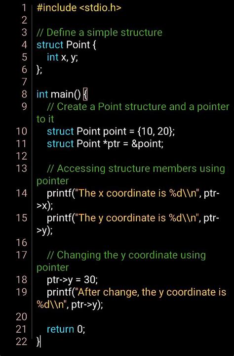 How Pointers Work With Structures In C Gopal Pandey Posted On The