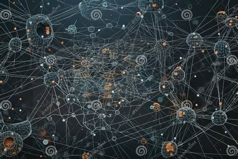 visual representation of deep learning network with intricate patterns