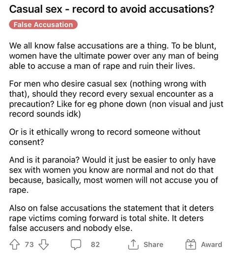 Reddit User Unsure If Recording Sex Without Consent Is Unethical R Niceguys