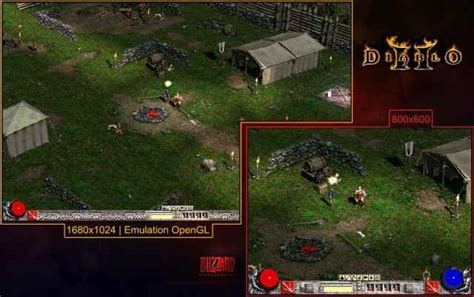 comment jouer à diablo 2 en opengl et en haute résolution