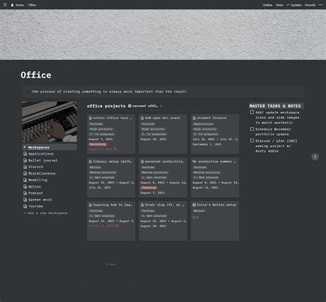 Notion Office Template For Project Tracking Notionhub