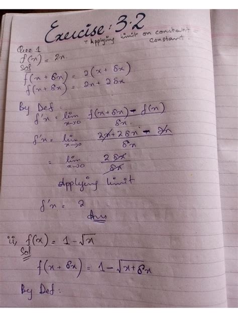 Maths Exercise 32 Solve Pdf Pdf