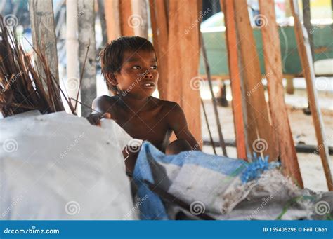 A Hungry Boy In Mabul Island Editorial Photo Image Of Close Semporna