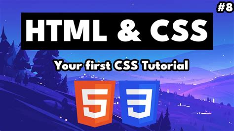 Your First CSS Tutorial Cascading Stylesheets YouTube