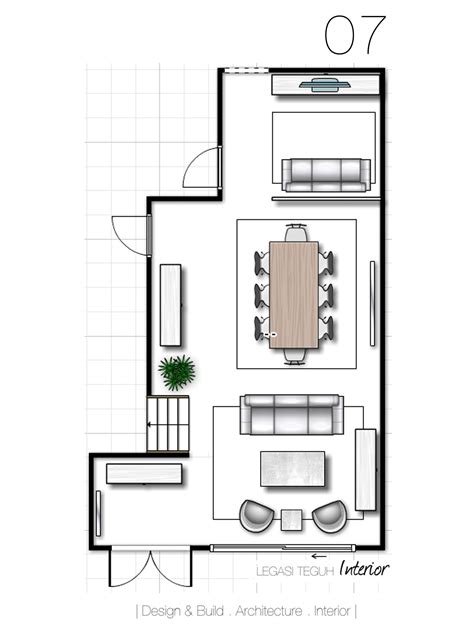 Susun Atur Ruang Tamu Apartment Dekorasi Rumah