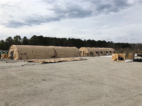 Seabees Demonstrate Tactical Proficiency Erecting Expeditionary Medical