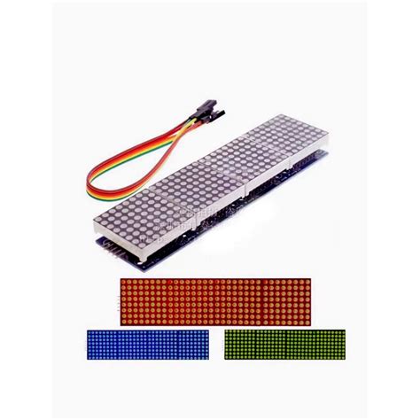 X Dot Matrix LED Display Red X Mm