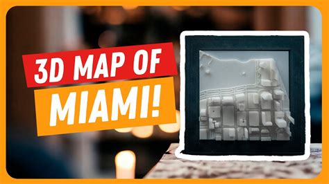 How To Print These Beatiful 3d Maps Youtube