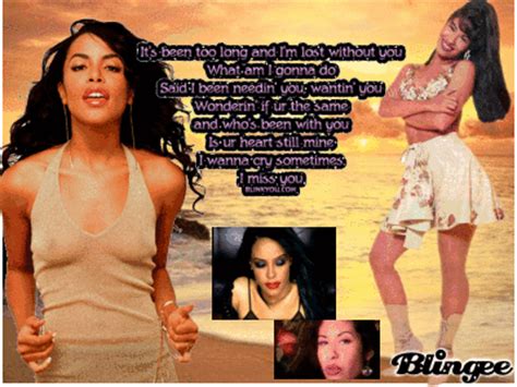 R I P Aaliyah And Selena Picture 122722685 Blingee Com