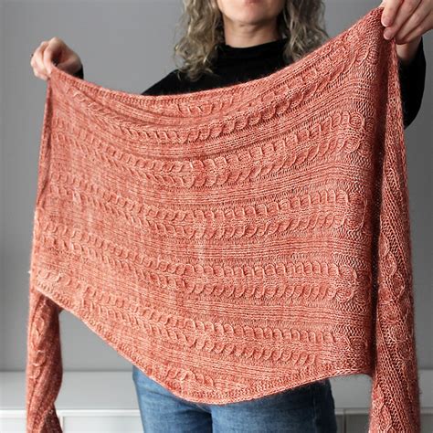 Strickanleitung Old Rose Wrap Von Lisa Hannes Maliha Design