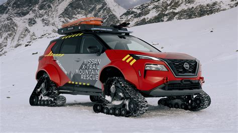 Nissan X Trail Modded For Alpine Mountain Rescue Campaign Top Gear