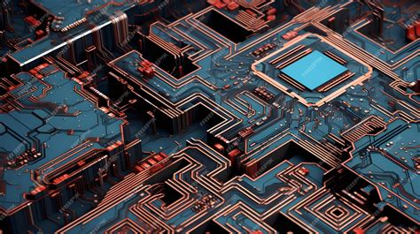 Premium Ai Image High Resolution Image Of A Complex Electronic Circuit Board