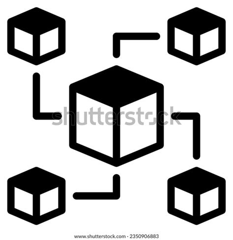 Blockchain Network Icon Uiux Infographic Stock Vector Royalty Free 2350906883 Shutterstock