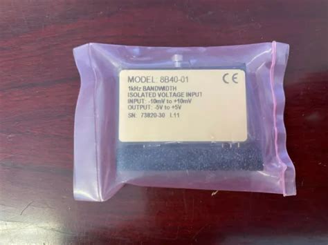 Dataforth 8b40 01 1khz Bandwidth Isolated Voltage Input 4999