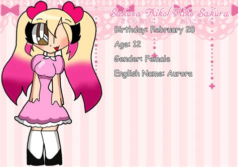 Sakura Aikoaurora By Bluestarlite10 On Deviantart