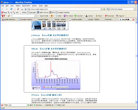 qalab statistics for your build on the web