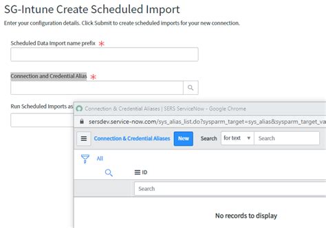 Service Graph Connector For Intune Connection An Servicenow Community
