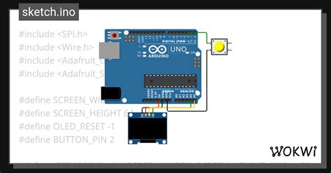 OLED Activity Wokwi ESP32 STM32 Arduino Simulator