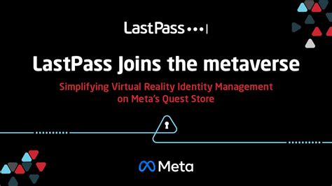 Lastpass On Linkedin Were Officially Launching A New App For Meta Quest To Provide An Improved…