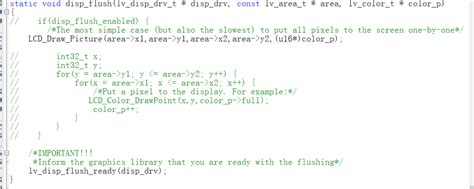 解决 stm32 fsmc lvgl v8局部刷新显示扭曲的问题 lvgl局部刷新 csdn博客