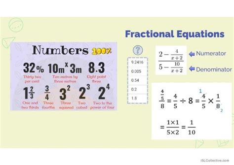 Mathematics Subject General Vocabula English Esl Powerpoints