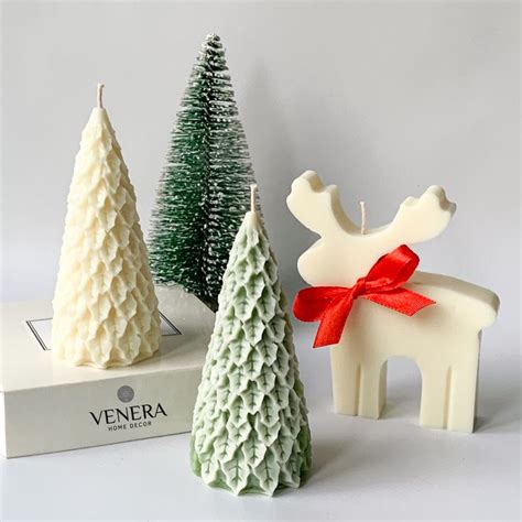 Новогодние свечи свечи новогодние подарки свеча елка новогодний декор эстетика свеча