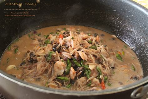 Sambal Taun Taon Tahun Kerang Amies Little Kitchen