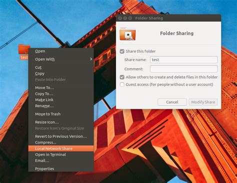 Share Files Using Samba In A Local Network Between Ubuntu Machines By