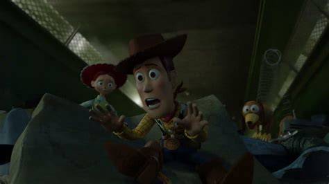 Toy Story 3 Woody Rescues Lotso The Bear Scene From Toy Story 3 2010