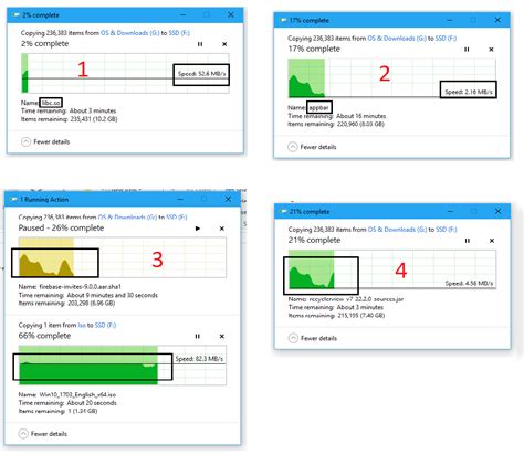windows copying speed is getting slow for some file extensions