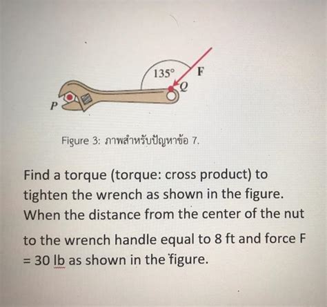Solved F Р Figure ภาพสำหรบปญหาขอ Find a torque Chegg com