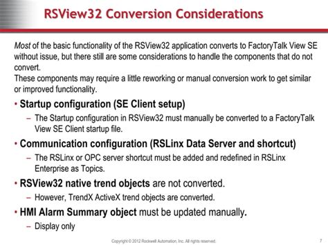 Converting From Rsview32 To Factorytalk View Seppt