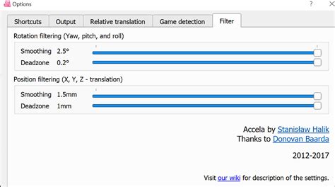 In Game Jittery Issue 1614 Opentrack Opentrack GitHub