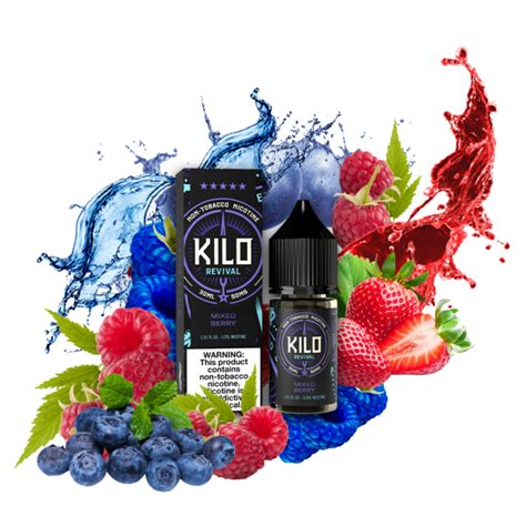 Жидкость Kilo Revival Salt Mixed Berry 10мл