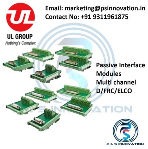 Ul Passive Interface Modules For Plc At ₹ 980piece In Noida Id