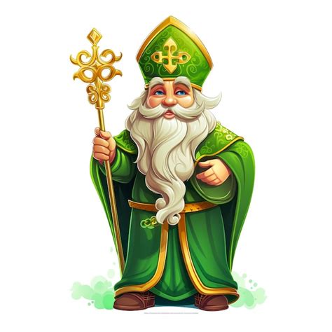 Premium Photo Illustration Of Cartoon Funny Leprechaun