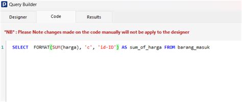 Sum Format Doesnt Work Radsystems Forum