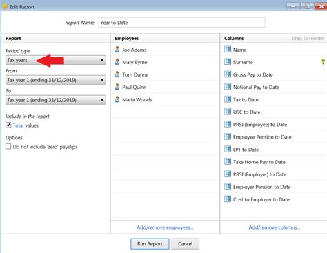 Year End Summary Report Brightpay Documentation