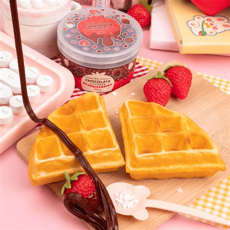 Chocolate Covered Strawberries Glossy Signature Dome™ Slime Ksc