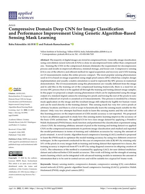 Applsci 12 06881 Pdf Data Compression Matrix Mathematics