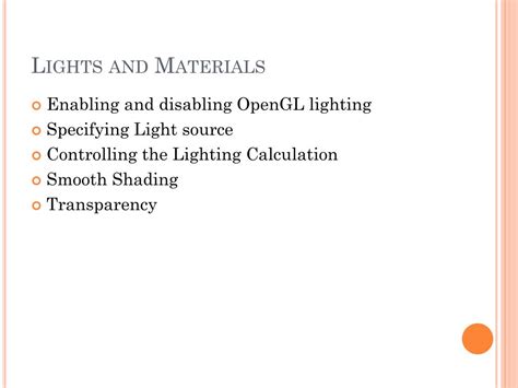 Ppt Opengl Powerpoint Presentation Free Download Id