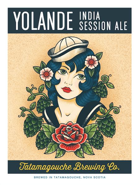 Yolande Poster Tatamagouche Brewing Co