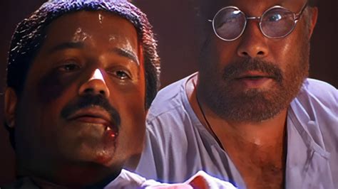 അടിച്ചവന്റെ ആറാം വാരി തകർക്കായിരുന്നില്ലേ Bhoopathi Movie Scene Suresh Gopi Rajan P Dev Jail ...