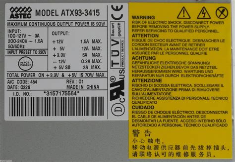 Cluster Raspberry Pi Power Supply From An Atx Psu Electrical