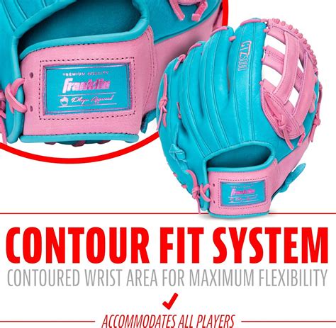 Franklin Sports Baseball Fielding Glove Mens Adult And Youth