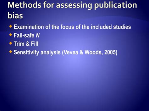 Ppt Meta Analysis Powerpoint Presentation Free Download Id 3010526