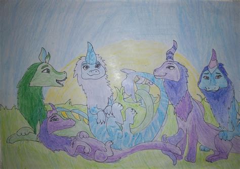 Sisu And Her Siblings By Ambathedragon On Deviantart